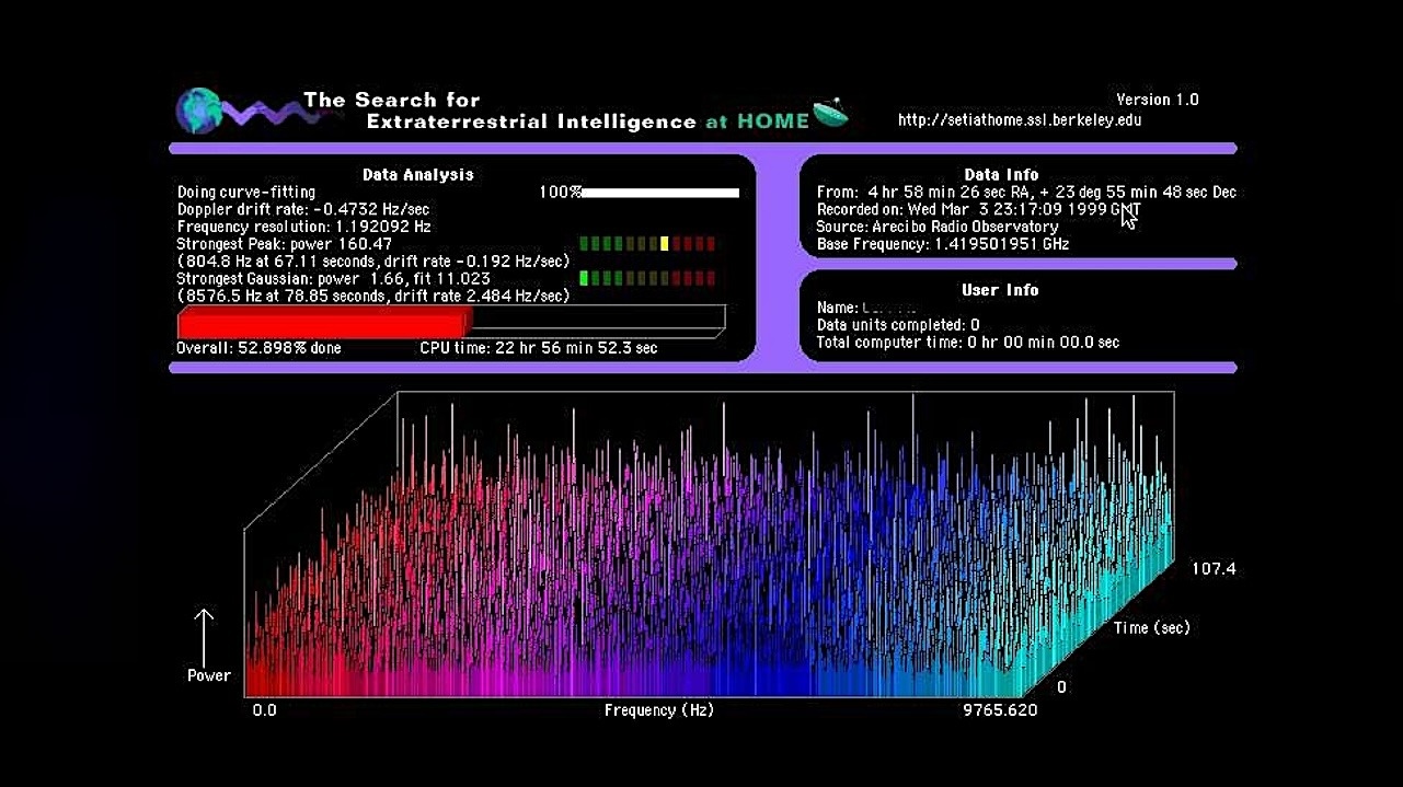 SETI@home Update: 21 Years of Citizen Science – and 100 Signals to ...